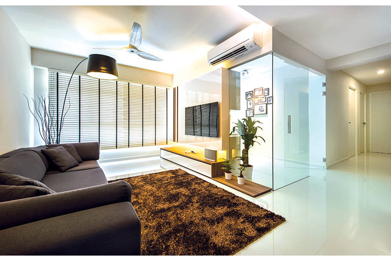 Thanks to the subtle design elements, this HDB flat looks like a ...